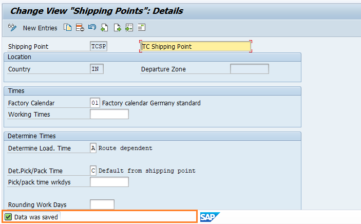 Tutorial: How is Shipping Point Determined in SAP SD Tutorial: How is Shipping Point Determined in SAP SD